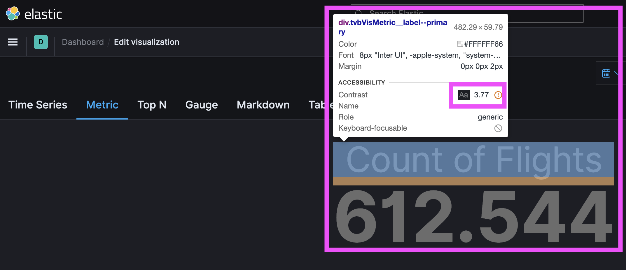 [TSVB][COLOR CONTRAST]: Default label colors should have 4.5:1 color contrast ratio · Issue ...