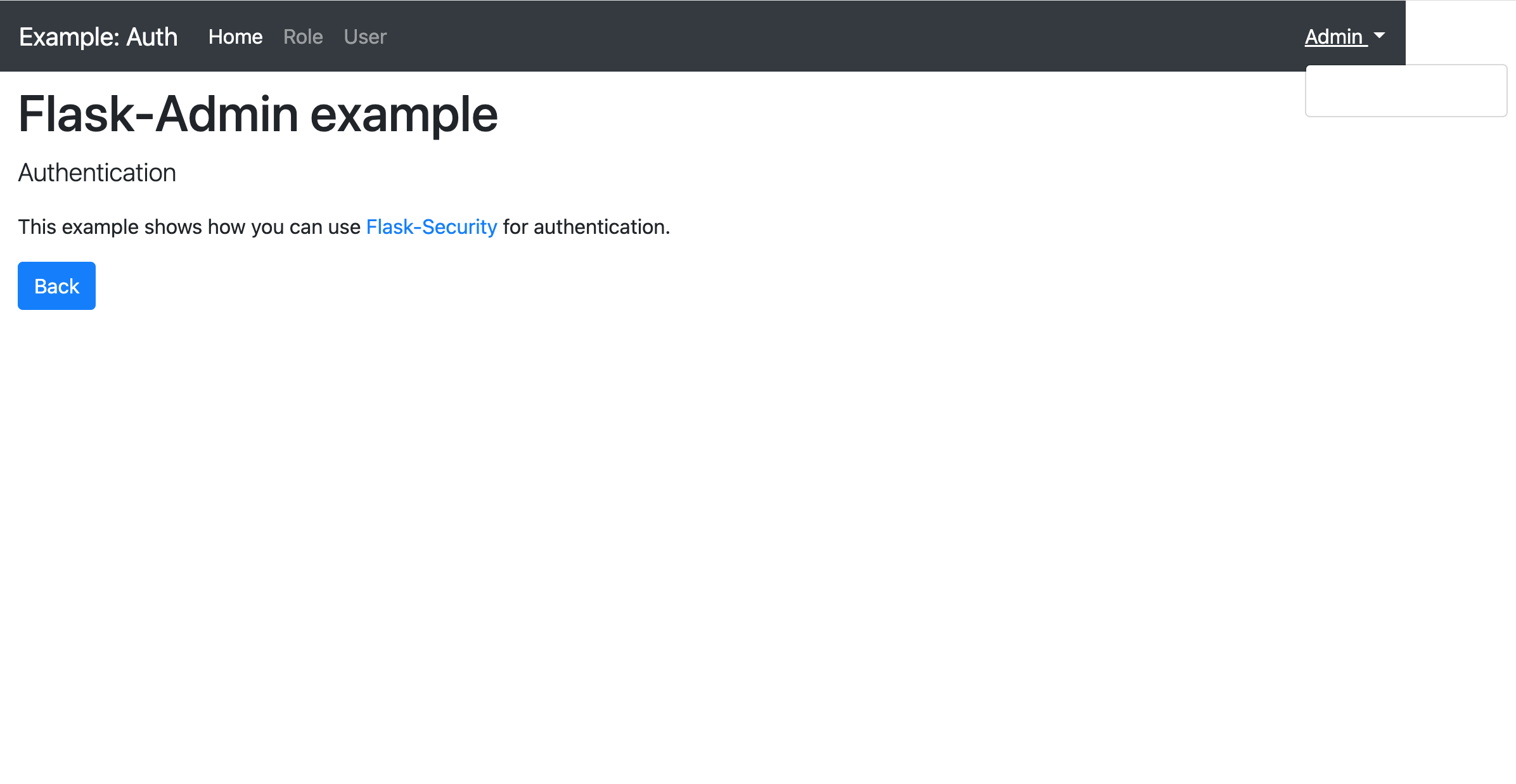 Admin Menu Is Blank · Issue 2241 · Pallets Eco Flask Admin · Github