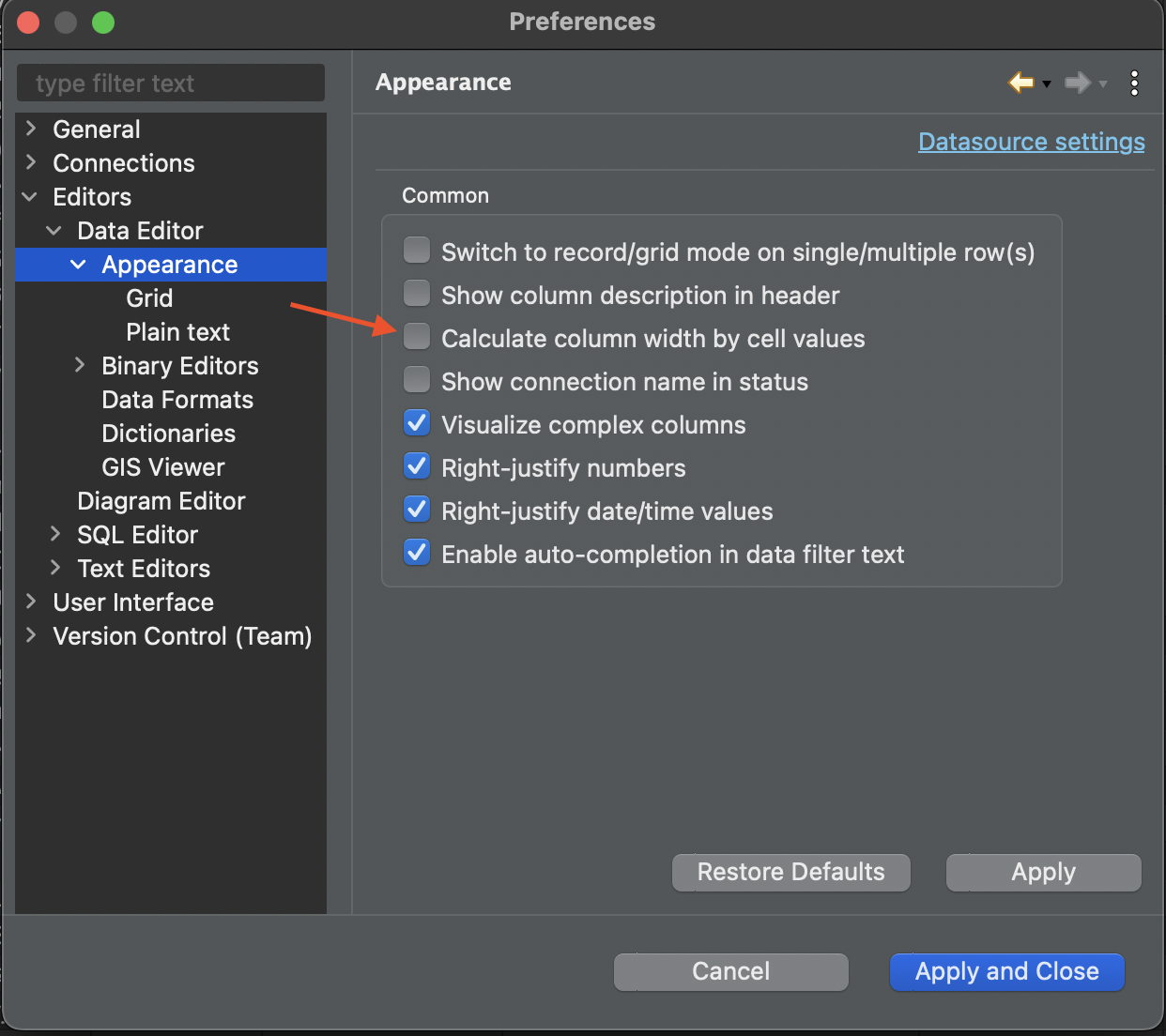 Column data does not fit cell · Issue #13007 · dbeaver/dbeaver · GitHub