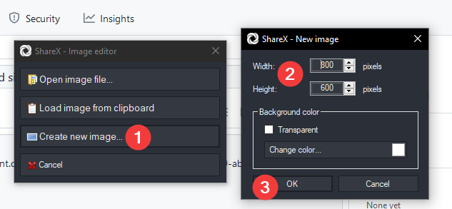 Instantly opening Image Editor with empty image · Issue #5934 · ShareX/ShareX · GitHub