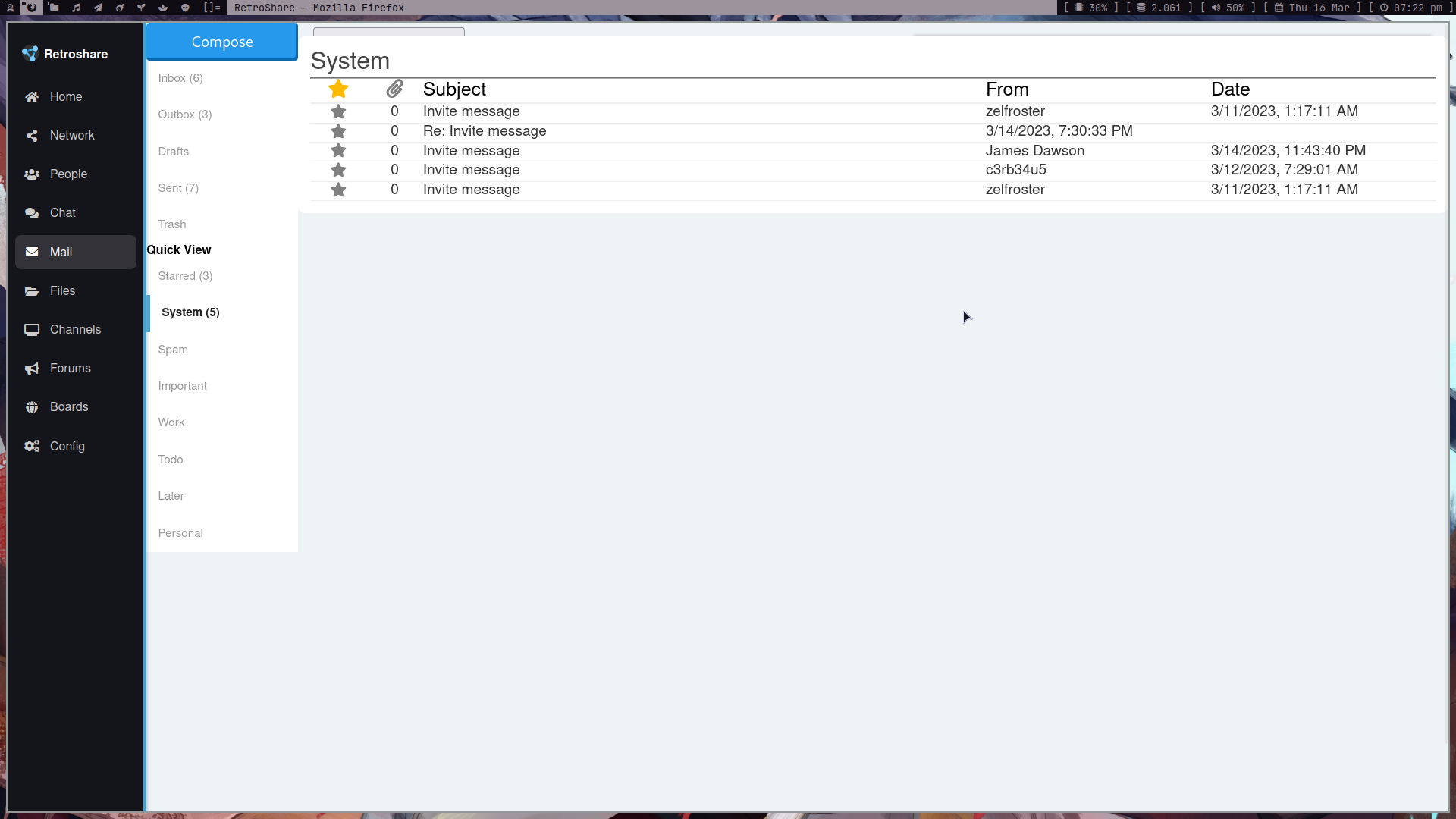 UI design for the Mail Tab · Issue #39 · RetroShare/RSNewWebUI · GitHub