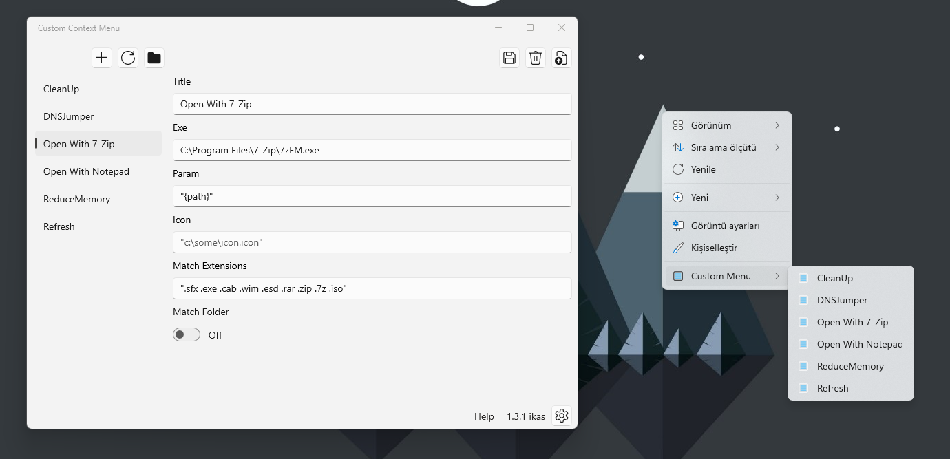 Extensions are case sensitive · Issue #7 · ikas-mc/ContextMenuForWindows11 · GitHub