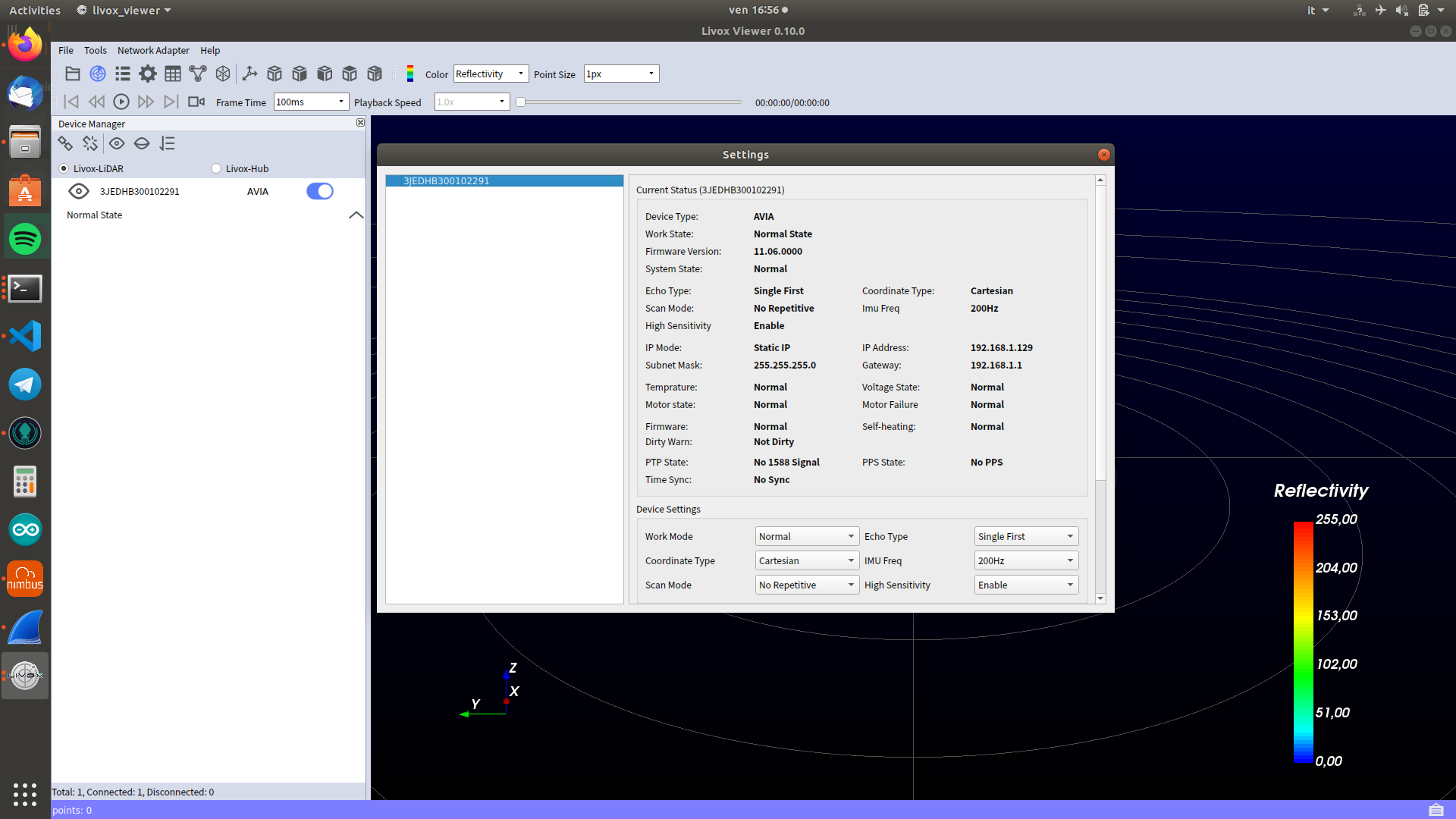 PTP sync not working · Issue #124 · Livox-SDK/Livox-SDK · GitHub