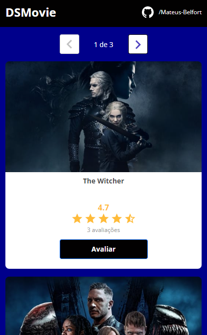 GitHub - Mateus-Belfort/DSMovie