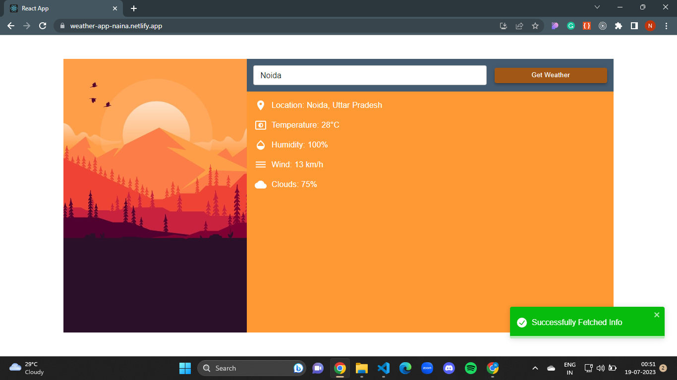 GitHub - nainajohri95/weather-app