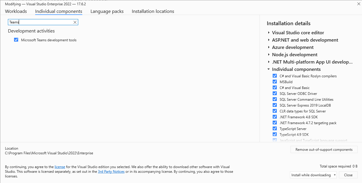 Error: "CancelledByUser" at p (https://res.cdn.office.net/teams-js/2.7.1/js/MicrosoftTeams.min ...