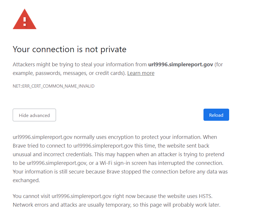 [BUG] Metabase/SendGrid email integration uses Branded Link with misconfigured certificate ...