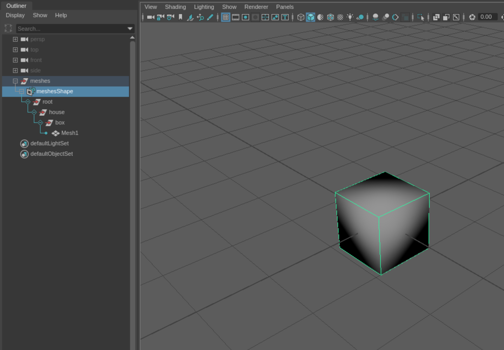 Shaders created by "Edit As Maya Data" are left behind in the scene after executing "Merge Maya ...