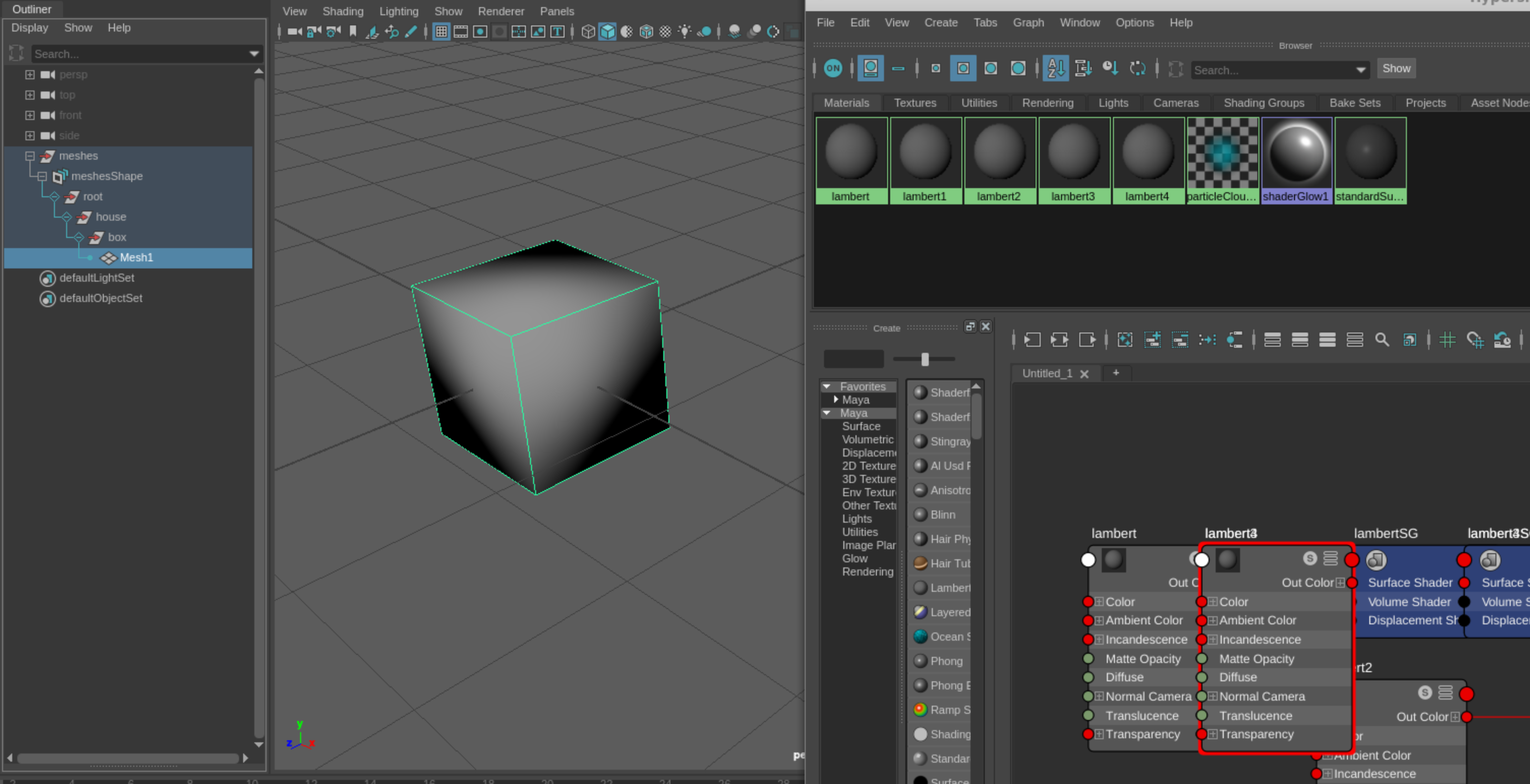 Shaders created by "Edit As Maya Data" are left behind in the scene after executing "Merge Maya ...