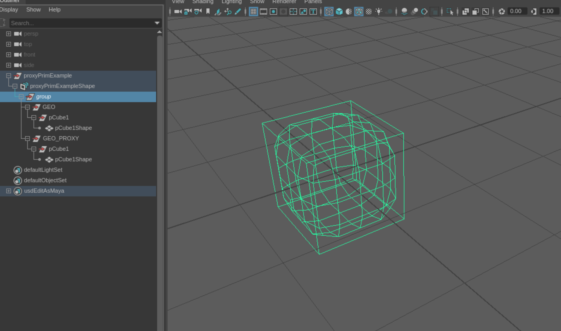 Edit As Maya Data Doesnt Take Proxyprim Relationship Into Account · Issue 3029