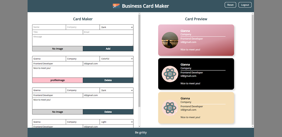 GitHub - unhyif/card-maker: React lesson