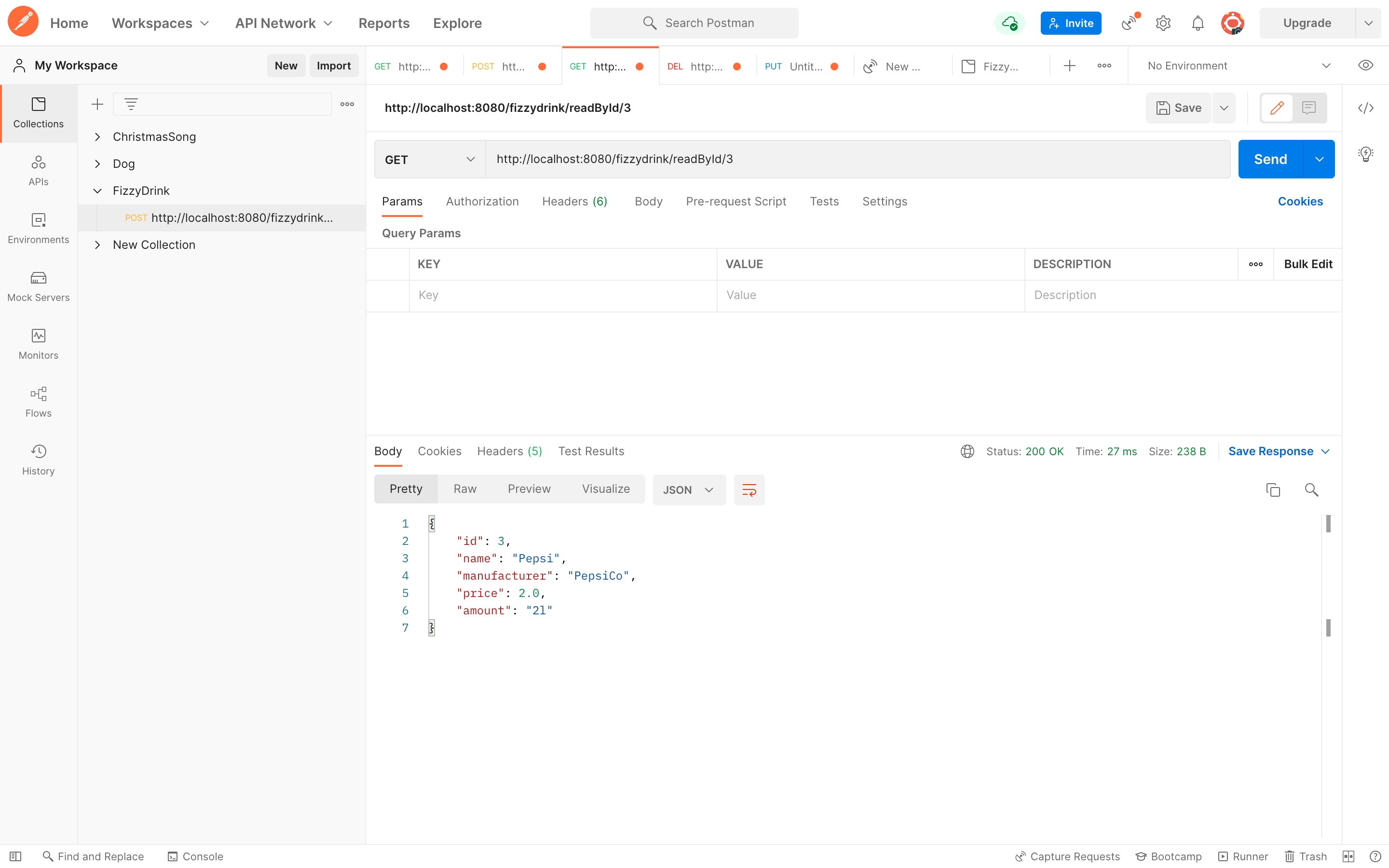 GitHub - donnalynp/SpringDrinks: Spring Boot API for Fizzy Drinks