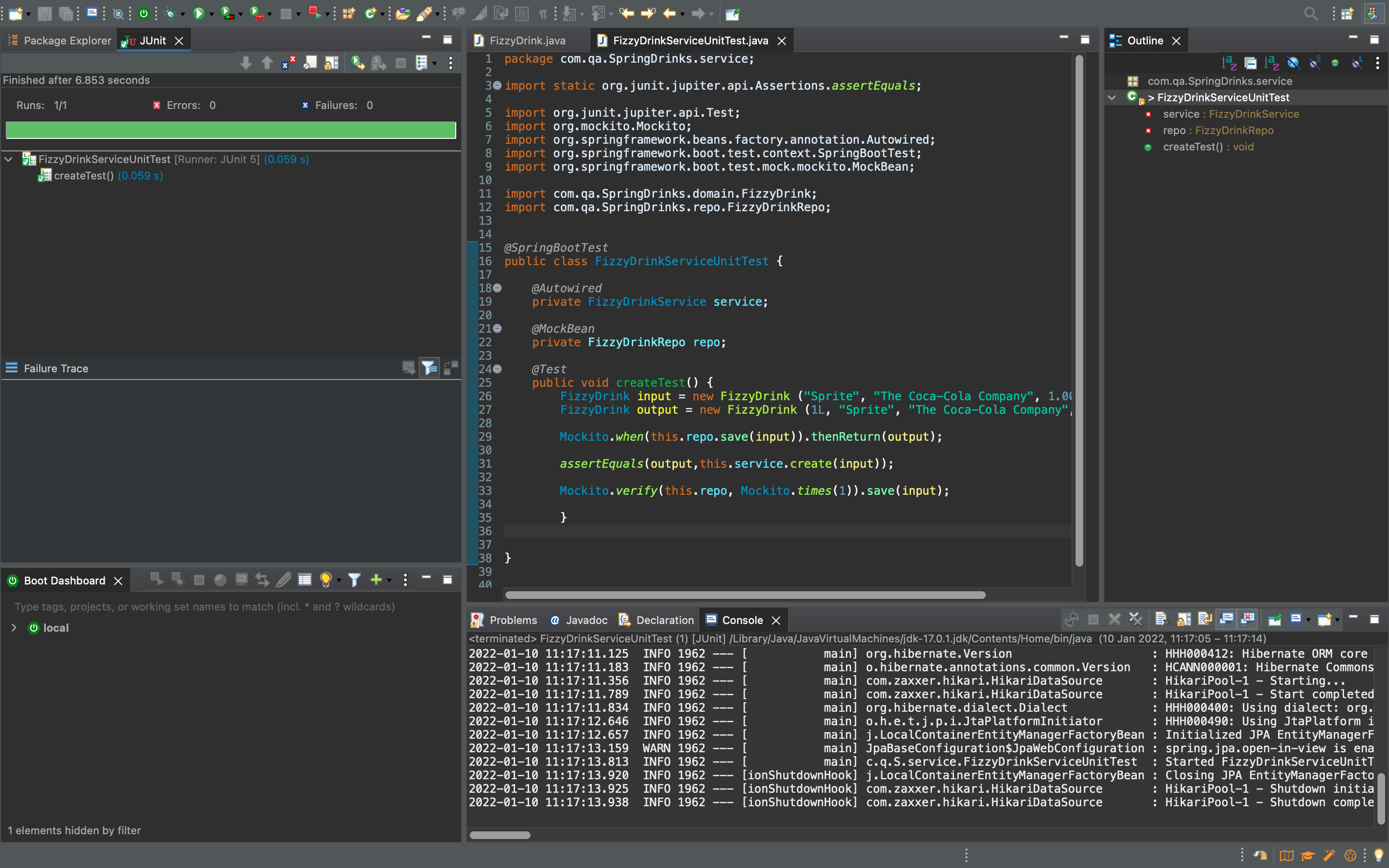 GitHub - donnalynp/SpringDrinks: Spring Boot API for Fizzy Drinks