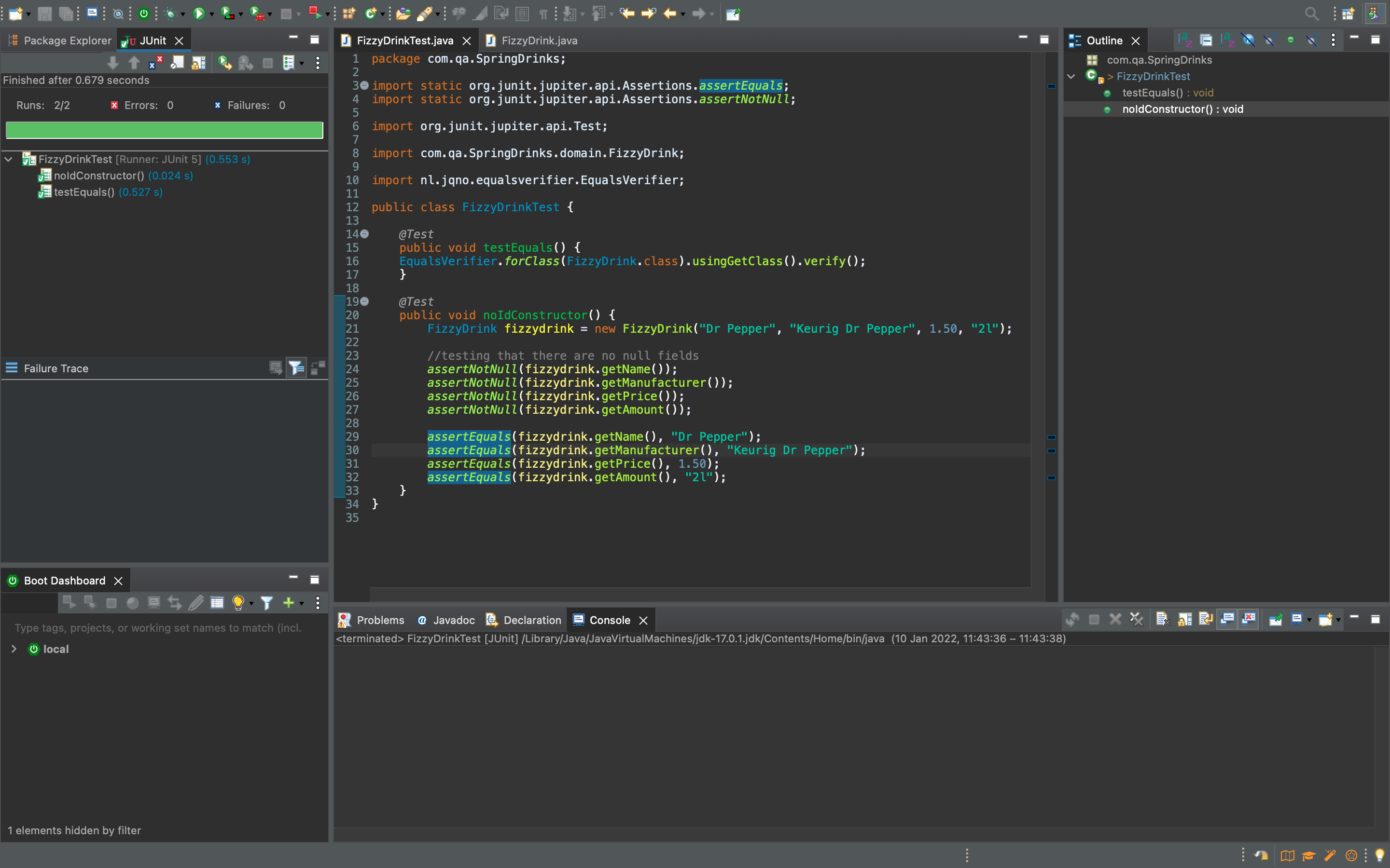 GitHub - donnalynp/SpringDrinks: Spring Boot API for Fizzy Drinks