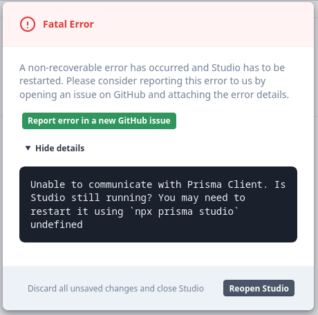 Run with allowed Origin for CORS · Issue #642 · prisma/studio · GitHub