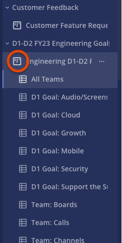 Bug: Default LHS icon for a board is not differentiated from the view icons · Issue #3461 ...