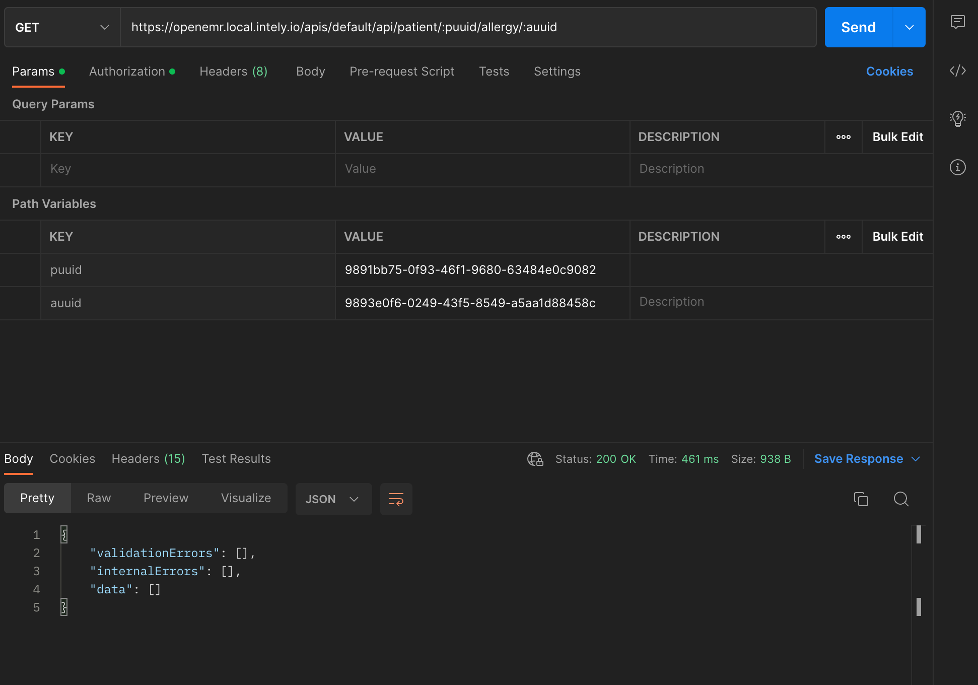Standard API GET /api/patient/{puuid}/allergy endpoints don't return results · Issue #6242 ...