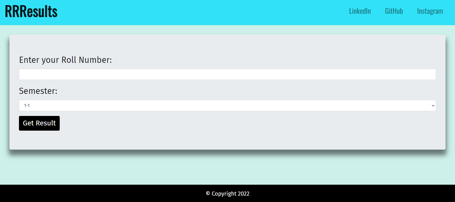 GitHub - SiddharthKoyugura/RRResults: A simple Web application lets students check their results ...