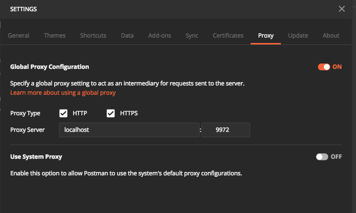 Global Proxy Refuses Connection · Issue 5626 · Postmanlabspostman App Support · Github 