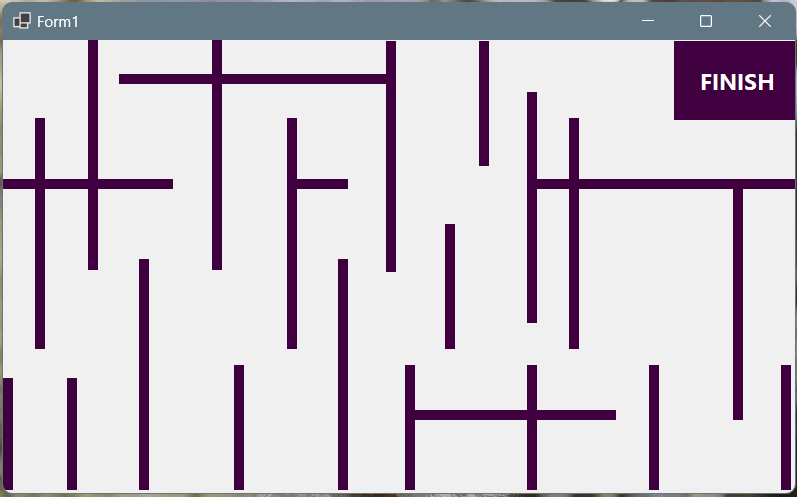 GitHub - beyzayoldas/MazeGame: with c#