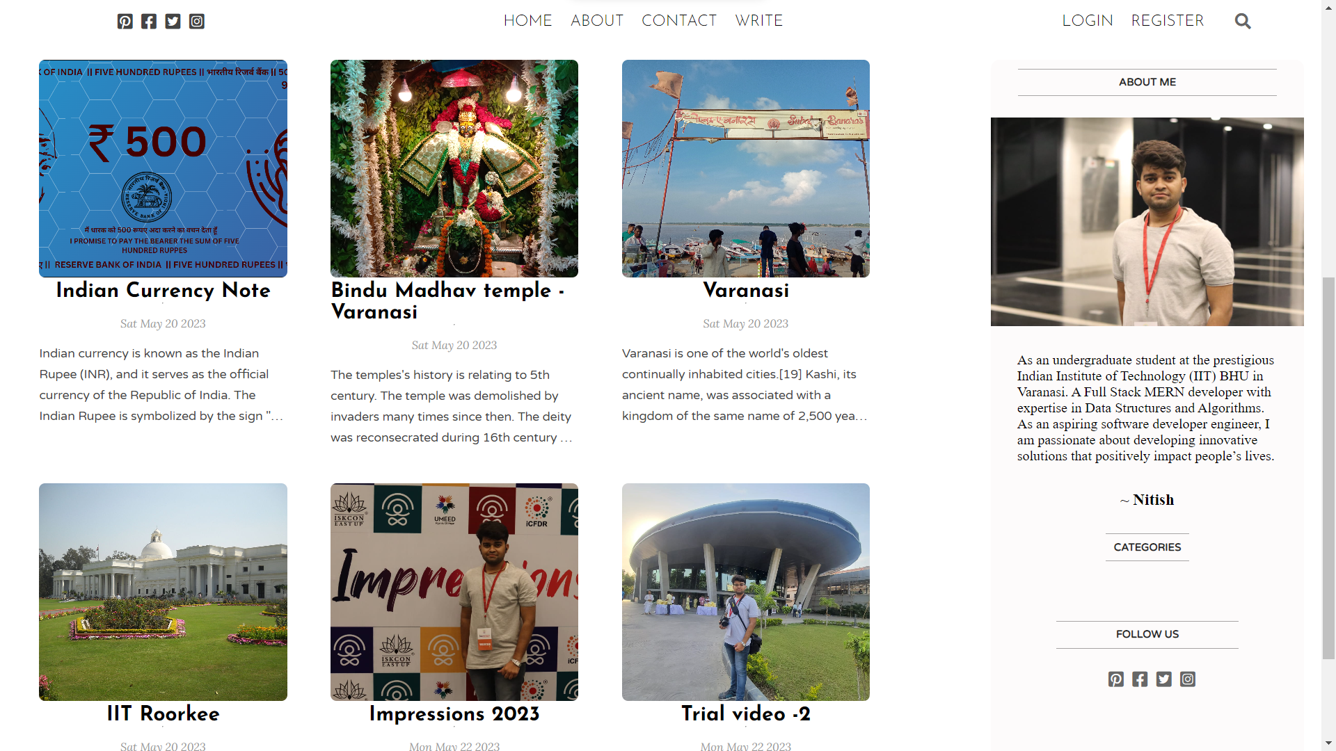 GitHub - nkb02/mindVerse: Full Stack MERN project | Blog App