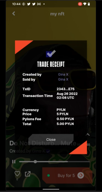 Big Dipper Audio NFT Purchase Preview Not Working As Expected · Issue #892 · Pylons-tech/pylons ...