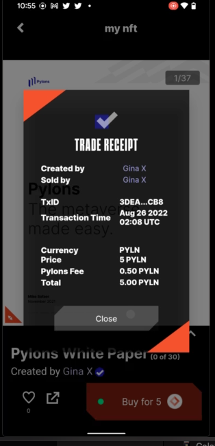 Big Dipper PDF NFT Purchase Preview Not Working As Expected · Issue #893 · Pylons-tech/pylons ...