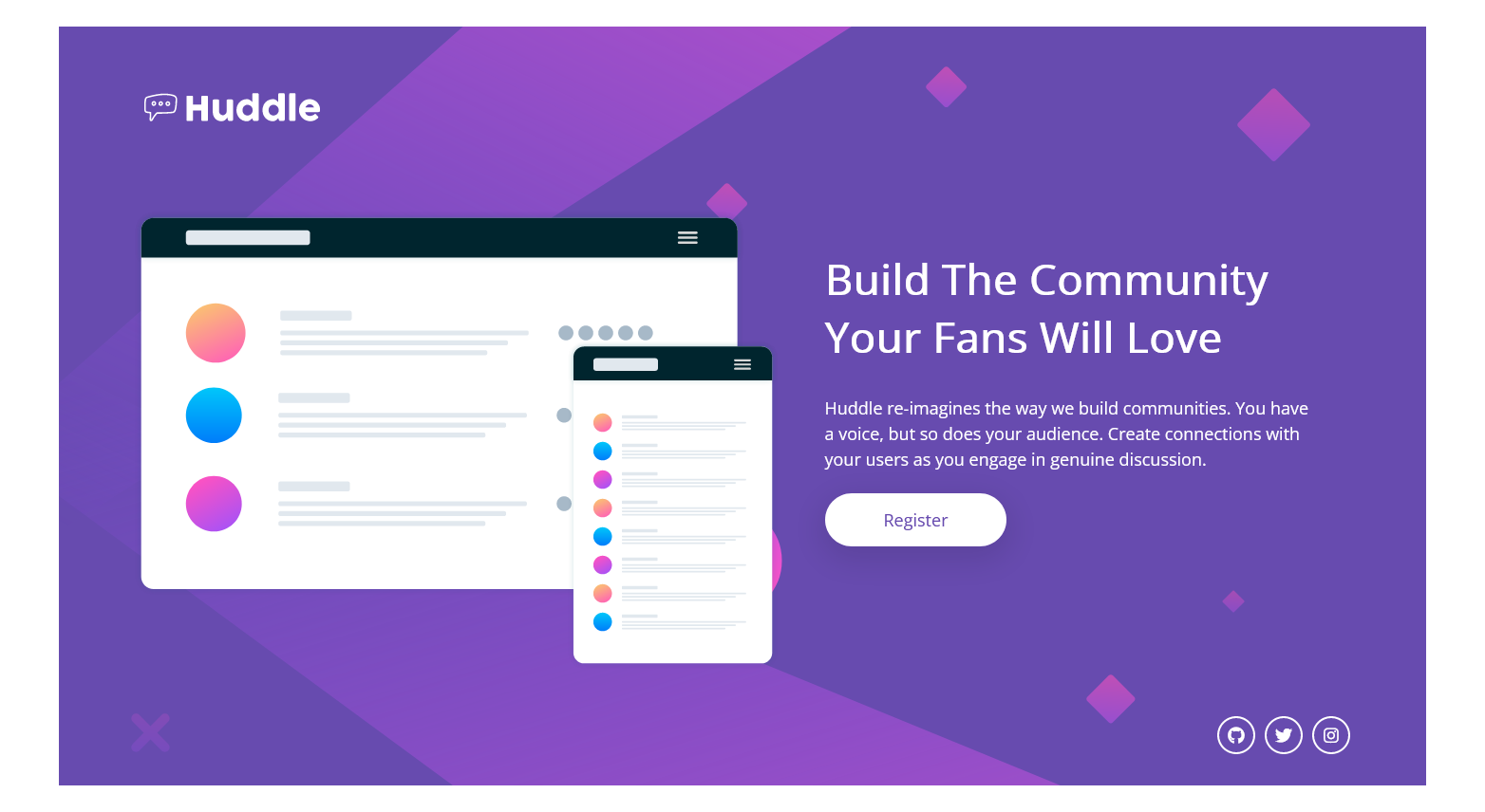GitHub - nuruddin-bin/huddle-landing-page
