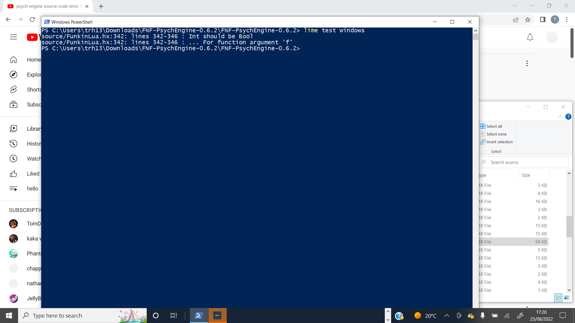 Bug With Compiling The Source Code · Issue 10305 · Shadowmariofnf 