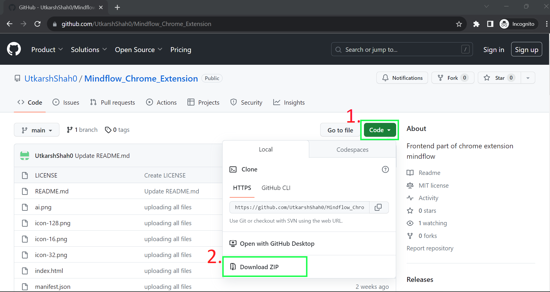 GitHub - UtkarshShah0/Mindflow_Chrome_Extension: Frontend part of chrome extension mindflow