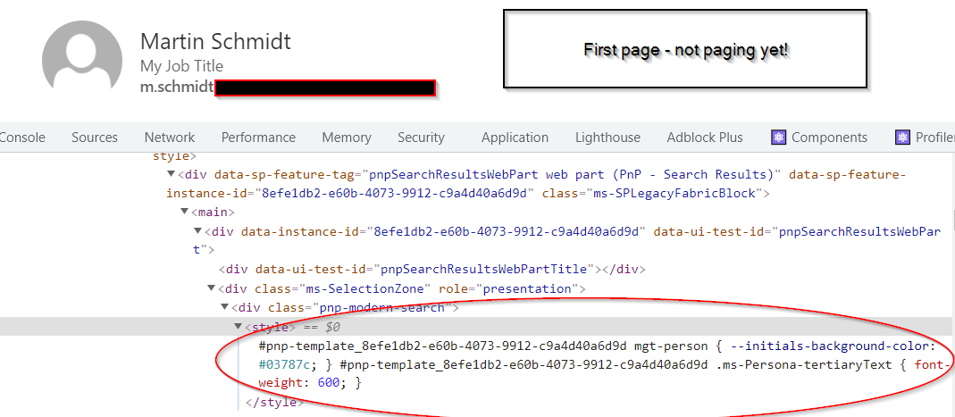 Custom Template Paging Style issue ( Style cleared after paging event) · Issue #1623 · microsoft ...