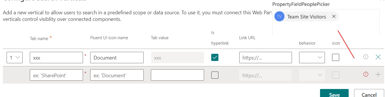 Target Audience for Search verticals and Filter web part · Issue #1150 ...