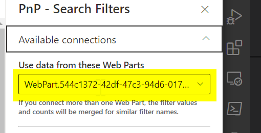 No dropdown for Filter Field on Pnp Search Filter Webpart · Issue #2605 · microsoft-search/pnp ...