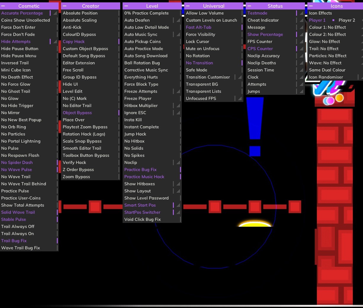 Phantom wave trail visible when using Wave Trail Bugfix + StartPos Switcher · Issue #224 ...