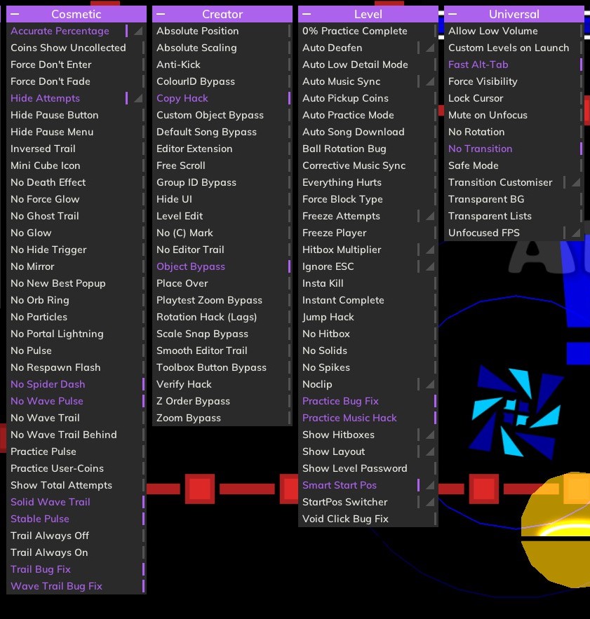 Phantom wave trail visible when using Wave Trail Bugfix + StartPos Switcher · Issue #224 ...