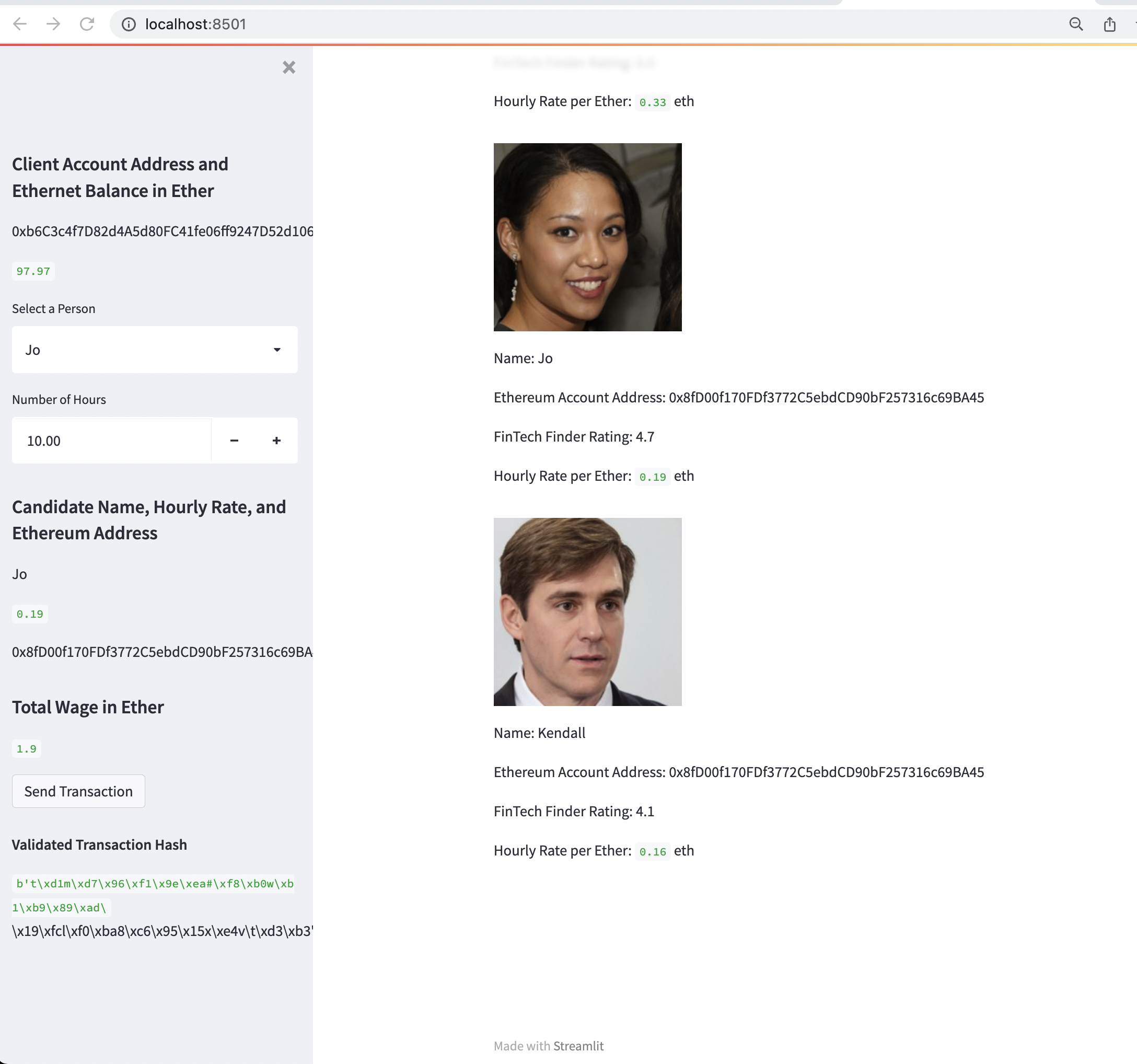 GitHub - jbatarse1/Blockchain_Wallet: FinTech Finder app to recruit, hire and pay fintech ...
