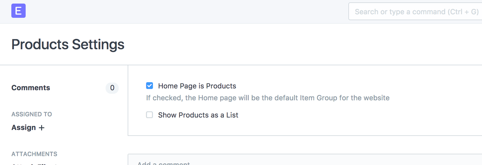 Web Site Landing Page Problem · Issue #9184 · frappe/erpnext · GitHub