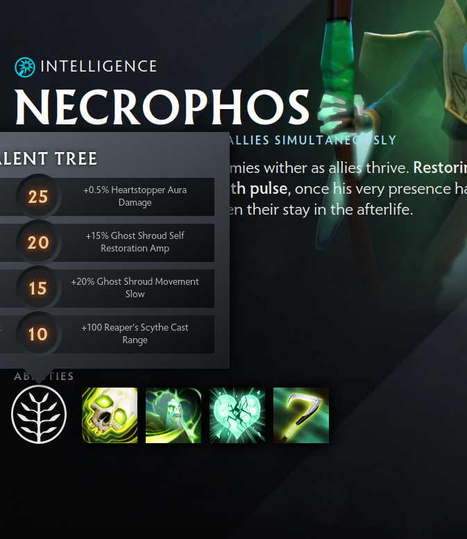 Website: hero talent tree only partially visible on a monitor in ...