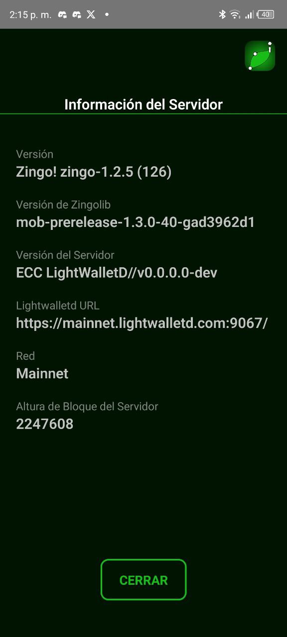 Issue with server connection · Issue #533 · zingolabs/zingo-mobile · GitHub