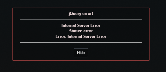Phpipam Freezes With The Circle Of Death Jquery Error · Issue 3151 · Phpipamphpipam · Github