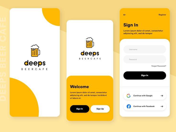GitHub - Keldy7/login_screen_flutter: Application interfaces to reproduce in Flutter for practice.