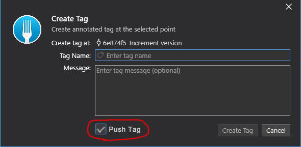 [Feature Request] Add option to Push tag directly from Create Tag ...