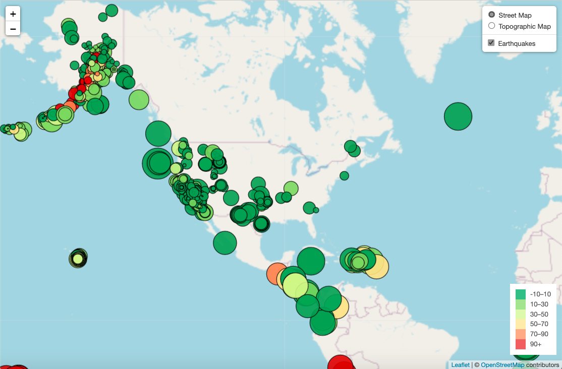 GitHub - valputla/Visualizing-Data-with-Leaflet: Visualizing natural ...