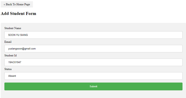 GitHub - ShreeVishal/Mini-Project: A simple attendance taking system that implements three ...