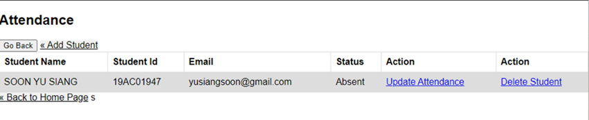 GitHub - ShreeVishal/Mini-Project: A simple attendance taking system that implements three ...