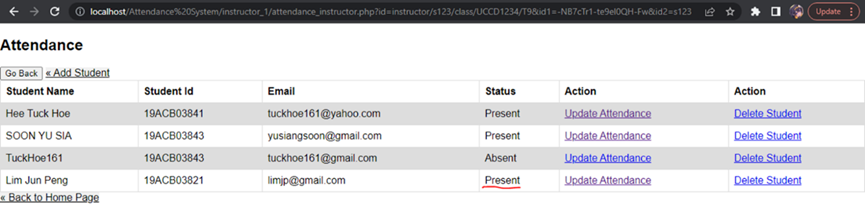 GitHub - ShreeVishal/Mini-Project: A simple attendance taking system that implements three ...
