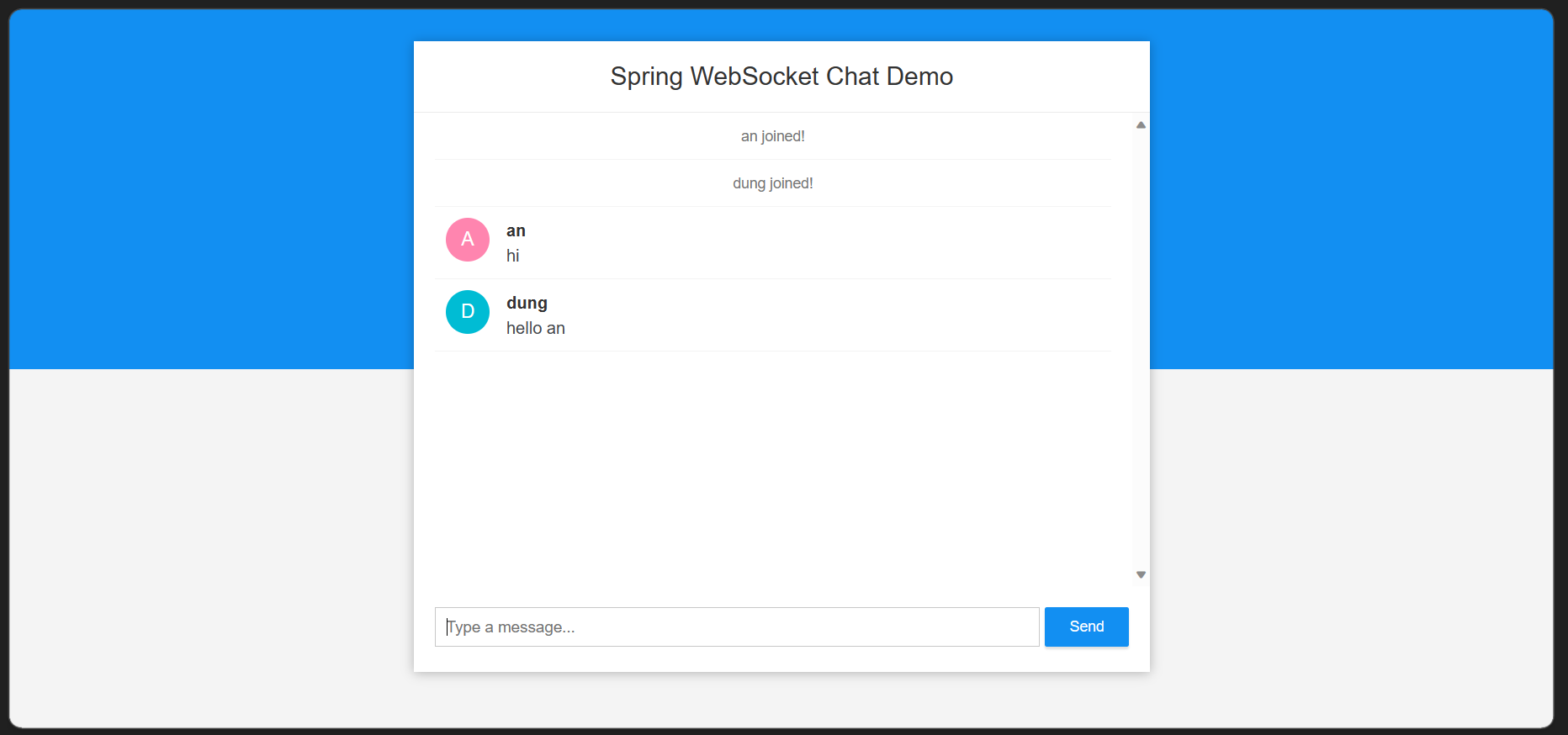 GitHub - truongnguyen-kt/chatApp: online chatting App using SpringBoot - WebSocket