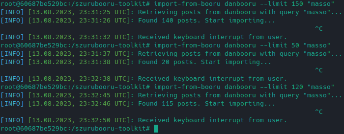 Import From Booru only downloads first 100 posts · Issue #43 · reluce/szurubooru-toolkit · GitHub