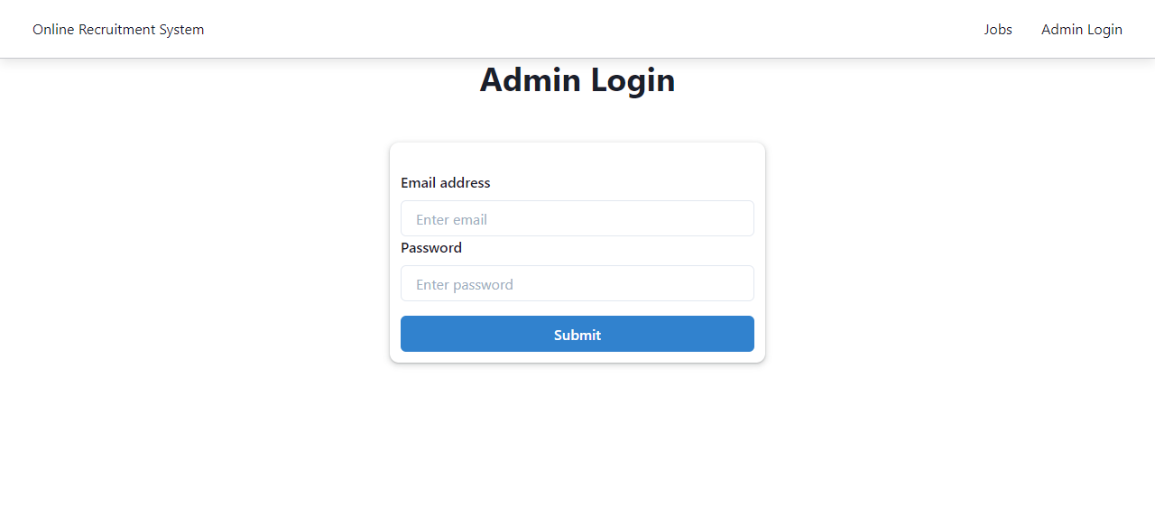 GitHub - Shaivaan/Recruitment-System-Frontend: The web application ...