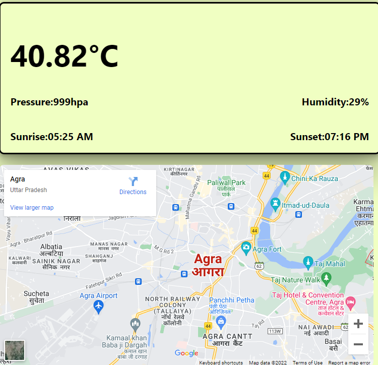 GitHub - Shaivaan/Weather-App: Weather app which shows the information ...